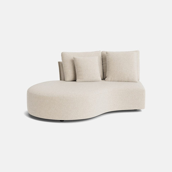 Carmen Left Chaise Piece - Parchment Beige | Sofa Club®