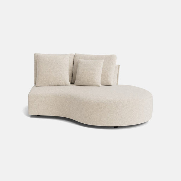 Carmen Right Chaise Piece - Parchment Beige | Sofa Club®