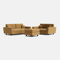 Left Corner Fabric Sofa | Second Nature | The Tate | Sofa Club®